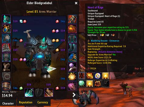 Milvl Item Comparison World Of Warcraft Addons Curseforge
