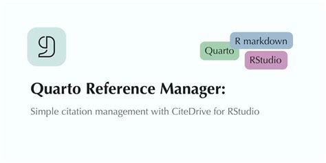 📚 Master Citations In Quartopub With Citedrive Rcollab Posted On The Topic Linkedin