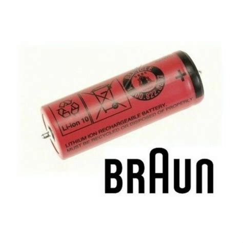 Batterie Li Ion Braun 1300 Mah Sanyo Silkèpil Rasoir 5375 5692 Wet