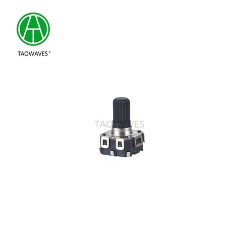 Miniature Incremental Rotary Encoder With Push Button Encoder And