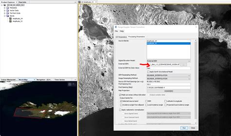Eu Dem V1 1 In Interferogram Creation Interferometry Step Forum