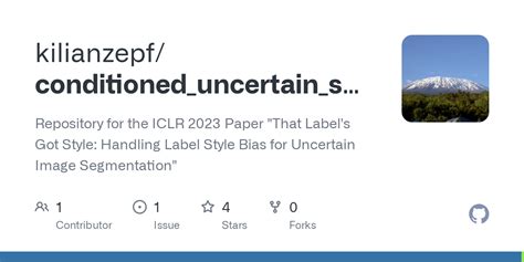 github kilianzepf conditioned uncertain segmentation repository for the iclr 2023 paper that