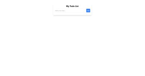 Easy Todo List App With React And Tailwind Css Dev Community