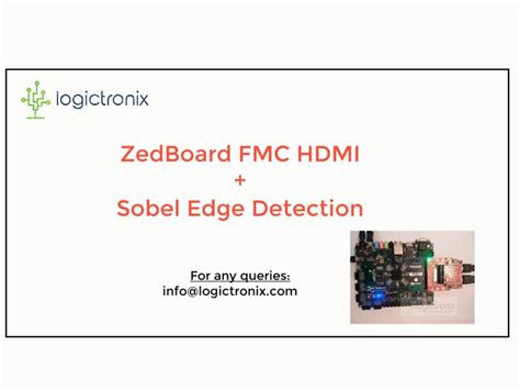 zedboard fmc hdmi sobel tutorial