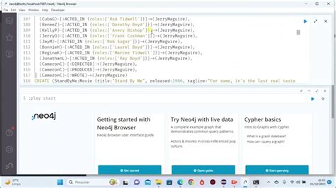 [neo4j] [cypher] [nosql] executando consulta em cypher no neo4j desktop