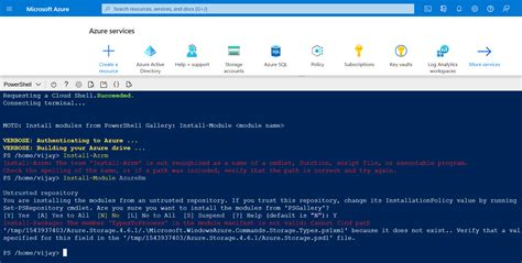 Powershell Module Error Microsoft Qanda