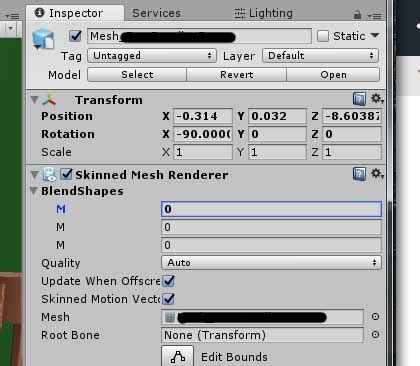 Renaming A Value In The Skinned Mesh Renderer Questions Answers Unity Discussions