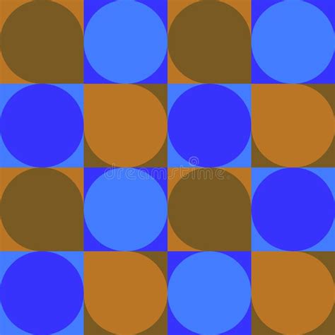 Colorful Abstract Circle Pattern Flat Design Stock Vector Illustration Of Geometric Texture