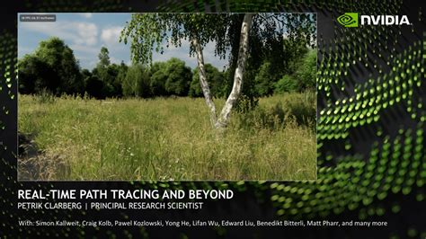 Real Time Path Tracing And Beyond NVIDIA Real Time Graphics Research