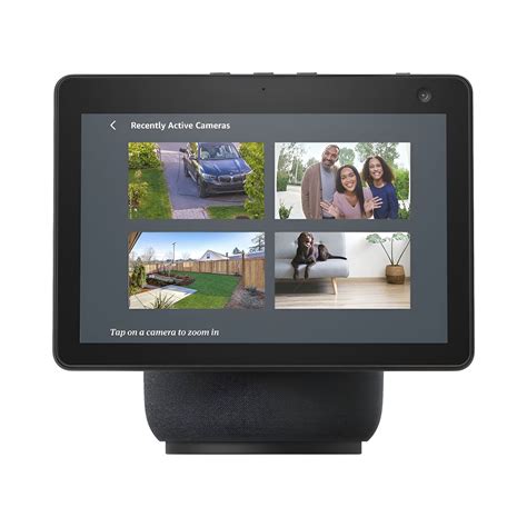 Amazon Echo Show 10 3rd Generation 10 Inch Smart Display With Alexa Charcoal Pixel Zones