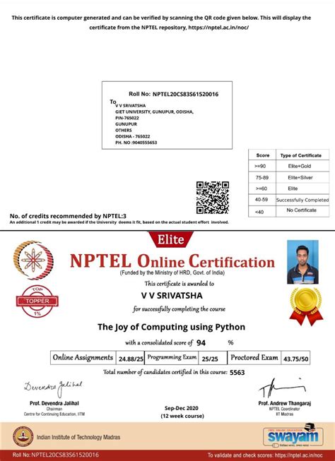 V V Srivatsha On Linkedin Nptel Pythoncourse Codingisfun Programminglife 22 Comments