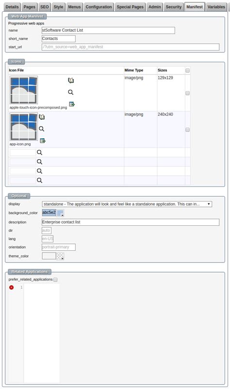 How Is The Pwa Manifest Generated