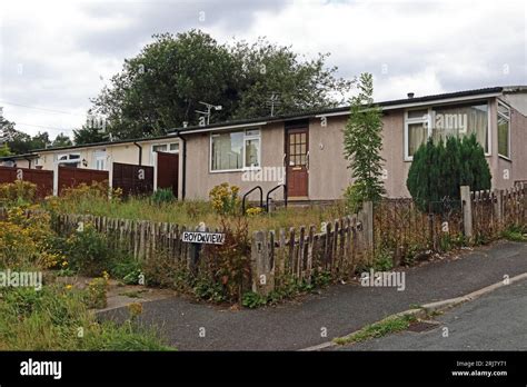 Post World War 2 Prefabs Mytholmroyd Stock Photo Alamy
