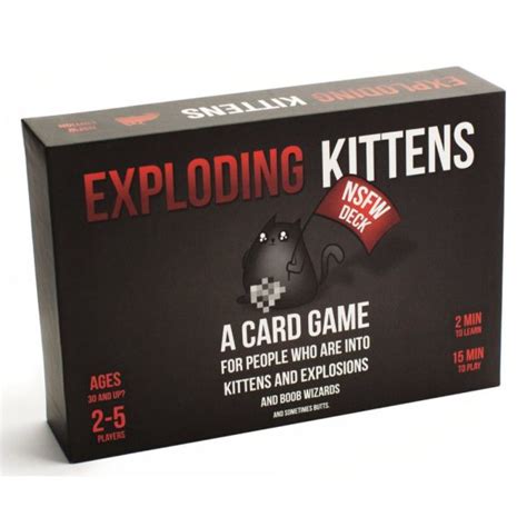 Exploding Kittens Nsfw Sad Robot
