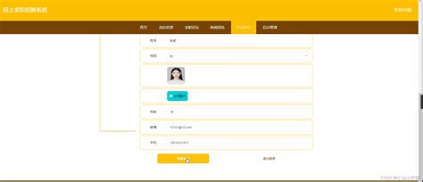 Springboot毕设项目网上求职招聘系统q35hmjavavuemybatismavenmysqlsprnig）会
