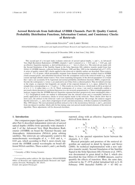 Pdf Development Of A Global Validation Package For Satellite Oceanic