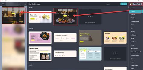 faulty superfoodm5 header block mobirise forums