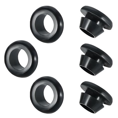 Qrity 20 Pcs Rubber Grommet Electrical Conductor Gasket Ring