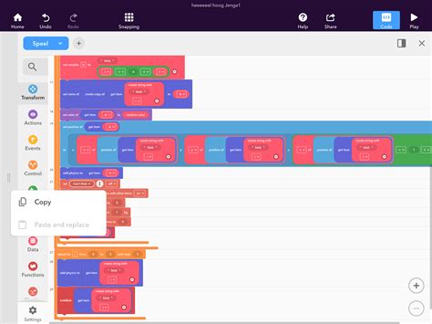 Interface Problem To Setting Physics Properties Of Non Yet Existing Items Using Coblocks