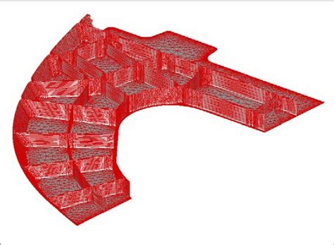 Mesh Generated By Distortion Modeler Download Scientific Diagram