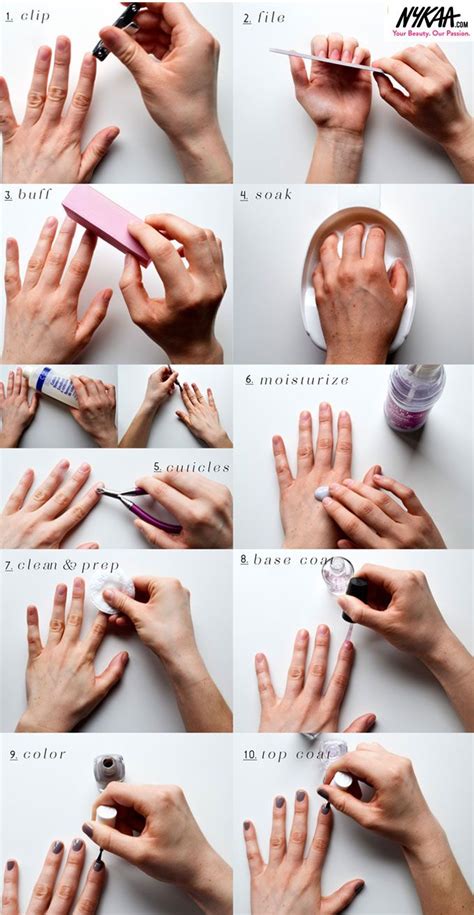 Master The Perfect At Home Mani Pedi Manikür Oje Fikirleri Kolay