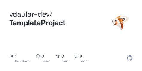 GitHub Vdaular Dev TemplateProject