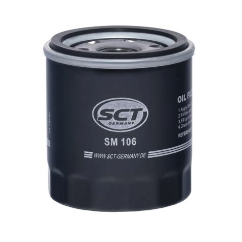 Фильтр масляный SCT Germany SM-106 на Toyota Corolla/Rav4 SM106 купить ...