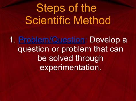 Module 1 Scientific Method Ppt Ppt Chemistry Science