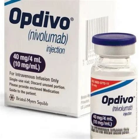 Opdivo Nivolumab 100mg Injection Strength 40 Mg At Rs 52000vial In