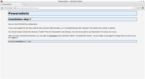 How To Install Poweradmin In Linux