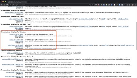 win10环境下安装Sqlite3 Lake s Blog