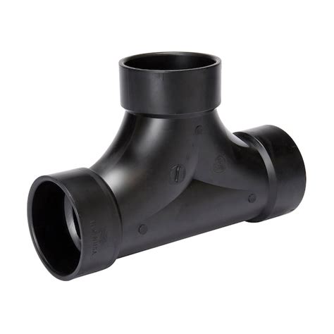 Streamline 3 In Abs Dwv 2 Way Cleanout Tee At