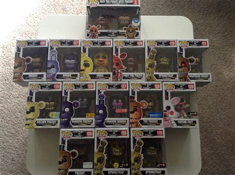 My Complete Five Nights At Freddys Funko Pop Collection R Fivenightsatfreddys