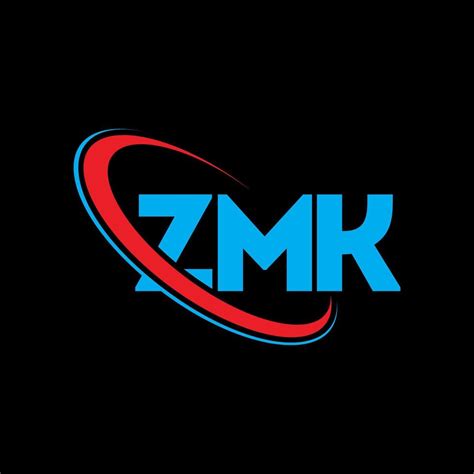 Zmk Logo Zmk Letter Zmk Letter Logo Design Initials Zmk Logo Linked With Circle And Uppercase