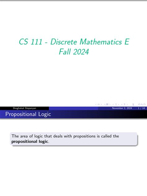 propositional logic pdf contradiction if and only if