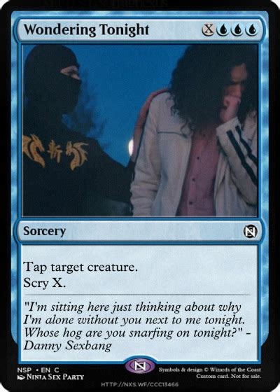 Mtgnexus Ninja Sex Party