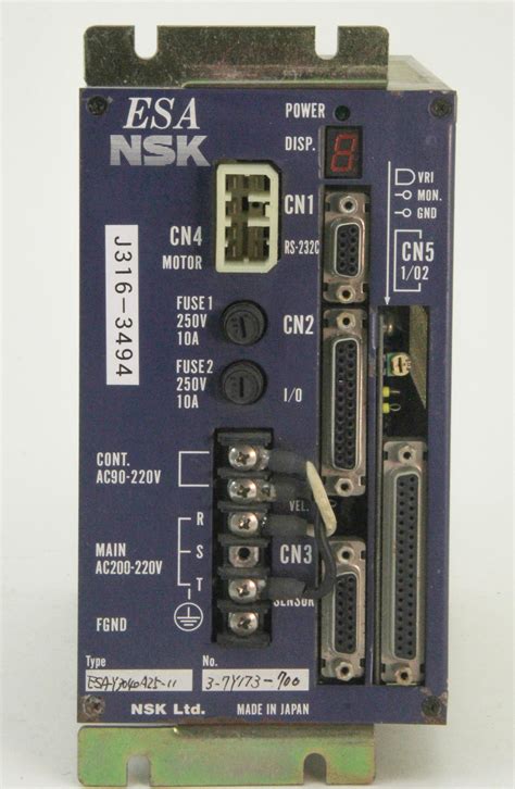 3494 Nsk Esa Servo Driver Esa Y3040a25 11 J316gallery