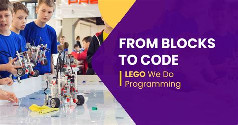Blocks To Code Lego Wedo Programming