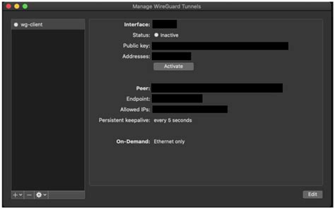 Wireguard Setup For Macos