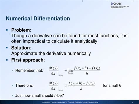 Ppt Numerical Differentiation And Quadrature Integration Powerpoint Presentation Id1738135