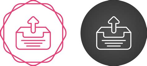 Outbox Vector Icon 40848508 Vector Art At Vecteezy