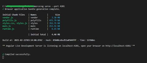 How To Change Angular Port From 4200 To Some Other Port Using CLI
