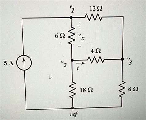 solved find v1 using nodal analysis v2 using nodal analysis v3