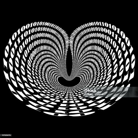 이진 코드 배경입니다 숫자 개념입니다 알고리즘 데이터 코드 암호 해독 및 인코딩 0에 대한 스톡 벡터 아트 및 기타 이미지