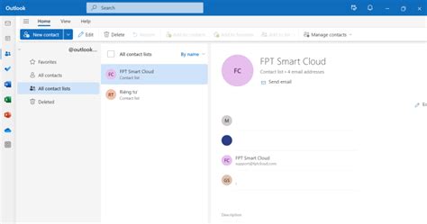 Bí Quyết Quản Lý Danh Bạ Với Address Book Trong Outlook Microsoft For Business Fpt Smart Cloud