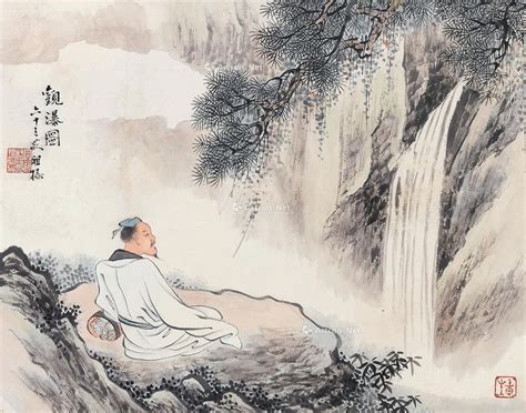 容祖椿 观瀑图2015秋季拍卖会精诚所至拍品价格图片拍卖专场拍卖会预展拍卖会结果卓克拍卖频道