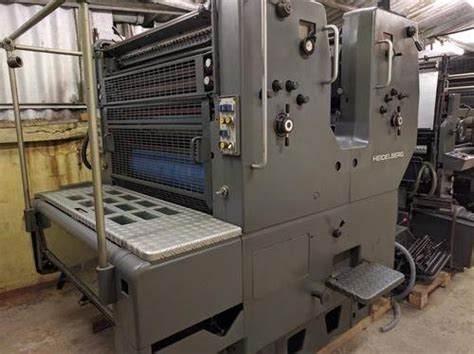 Used Heidelberg Two Color Color Offset Printing Machine At Best Price In Ahmedabad