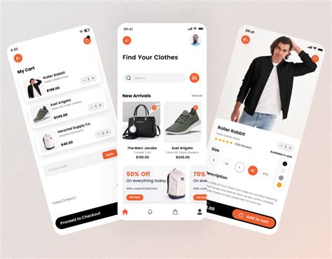 E Commerce App Design On Behance
