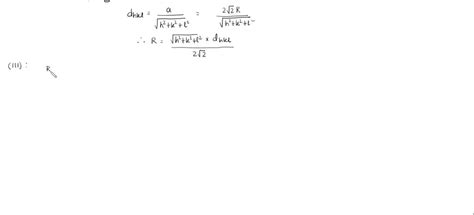 The Following Table Lists Diffraction Angles For The First Four Peaks First Order Of The X Ray