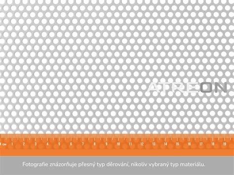 Děrovaný Plech Rv 4 6 1x2 M Tloušťka 1 Mm Z Kategorie Plechy Skladem Atreon Cz